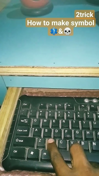 How Make Symbol ⚕️💀 Shortcutkeys ⌨️ Viralvideo Computer