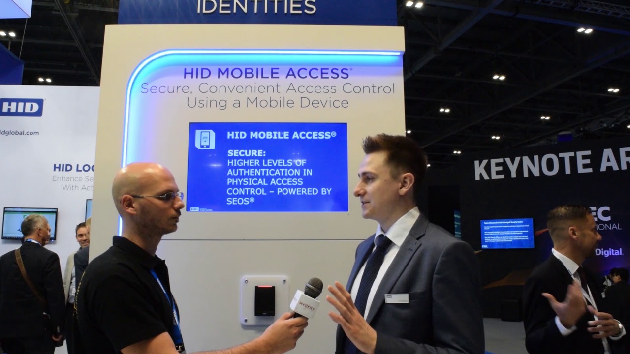 JIM DEARING from HID @ IFSEC 2019 - YouTube