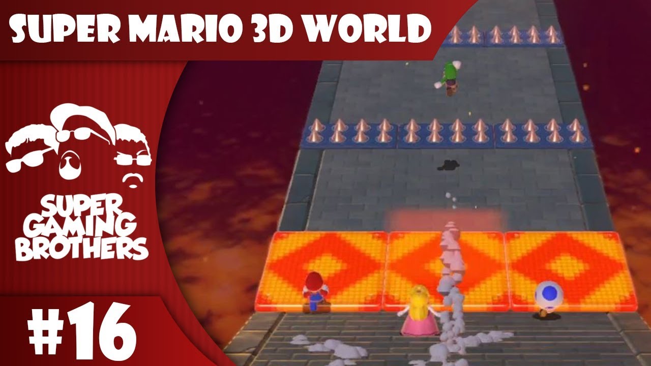 SGB Play: Super Mario 3D World - Part 16 | WHERE'S THE BRAKES ON THIS ...