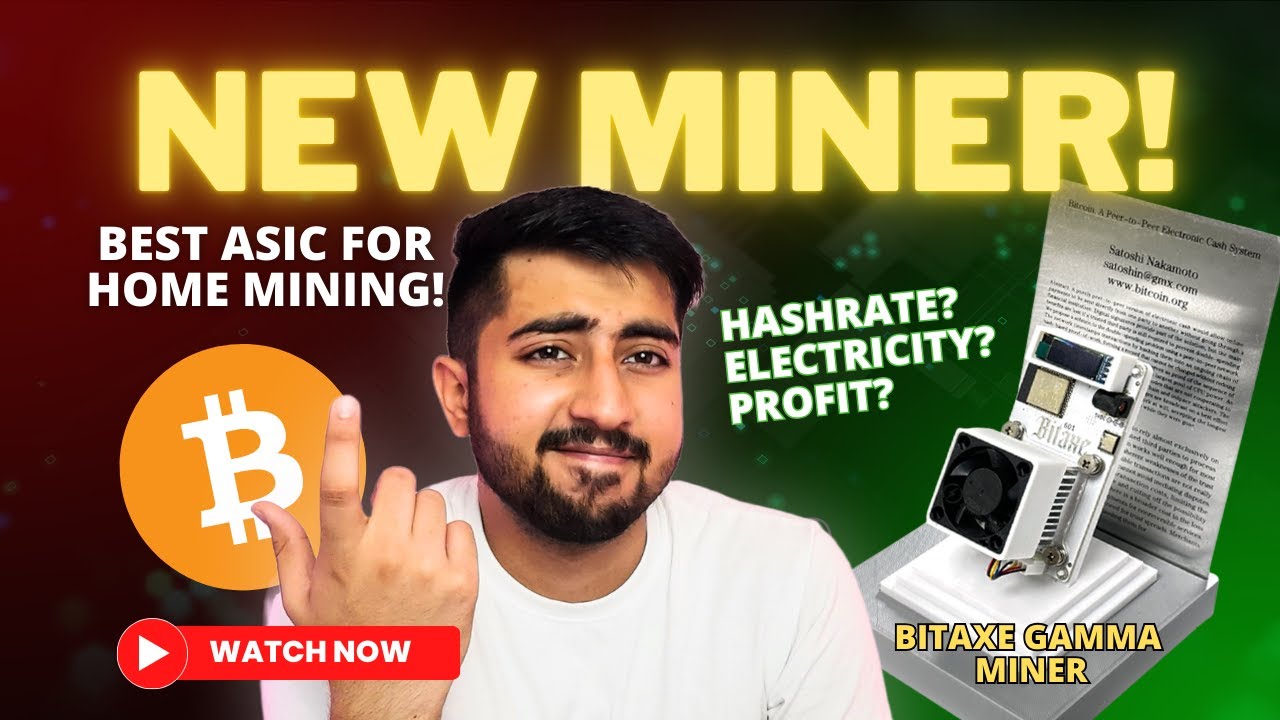 How to Setup Bitaxe Gamma Miner | Cheapest Bitcoin Miner | Mining from ...