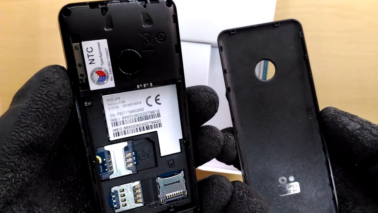 Philips Xenium Mobile E168 Unboxing Philippines - YouTube