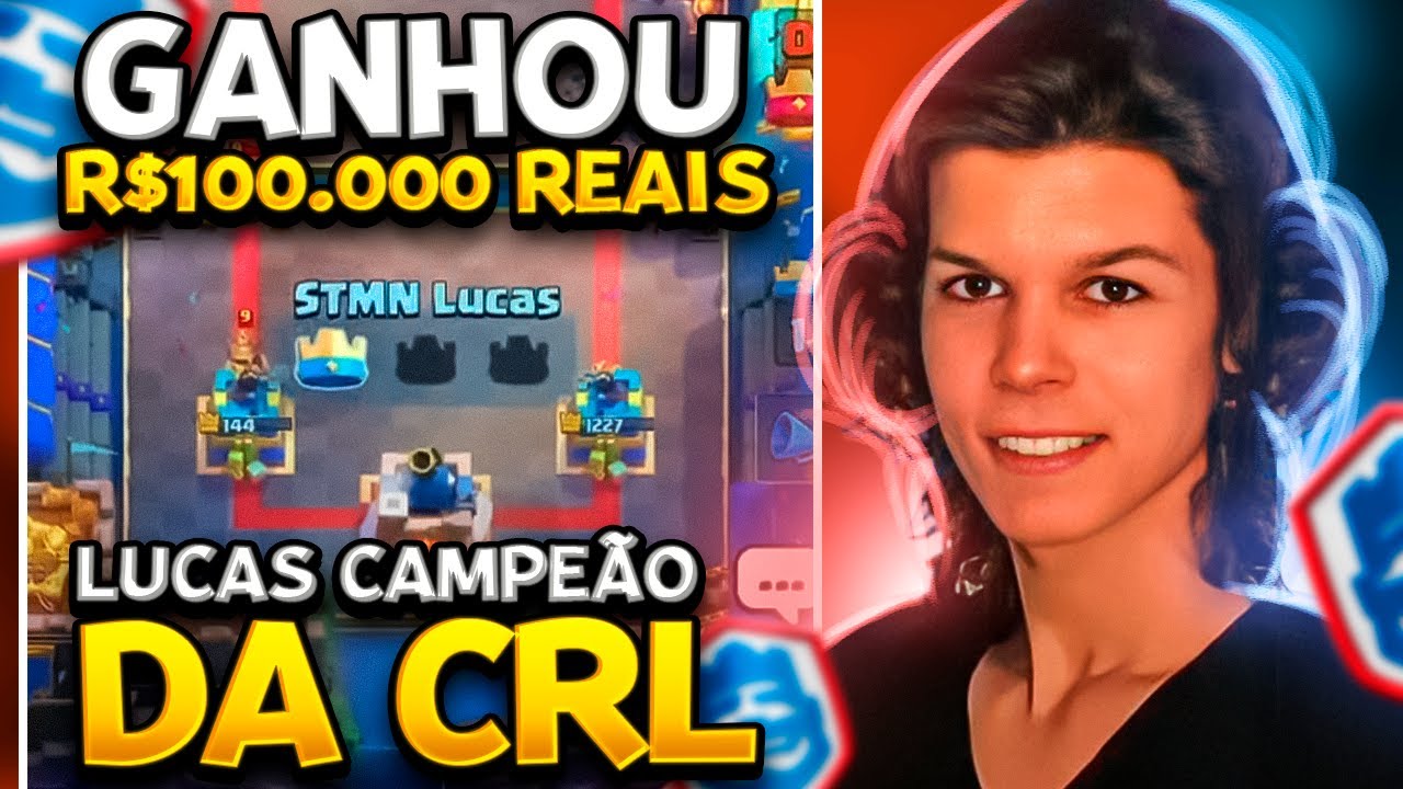 LUCASXGAMER GANHA R$100.000 SENDO CAMPEÃO DA CRL [E ANALISA SUAS ...