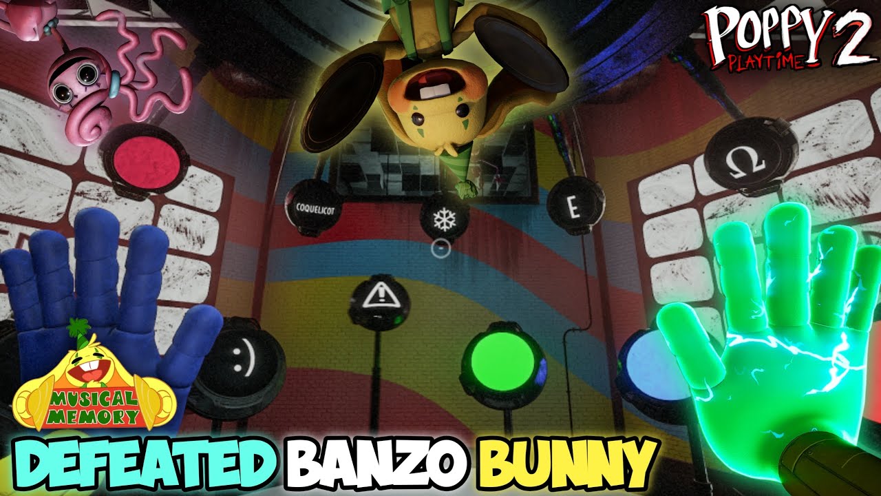 Defeated Banzo Bunny | Poppy Playtime chapter 2 | part-04 - YouTube