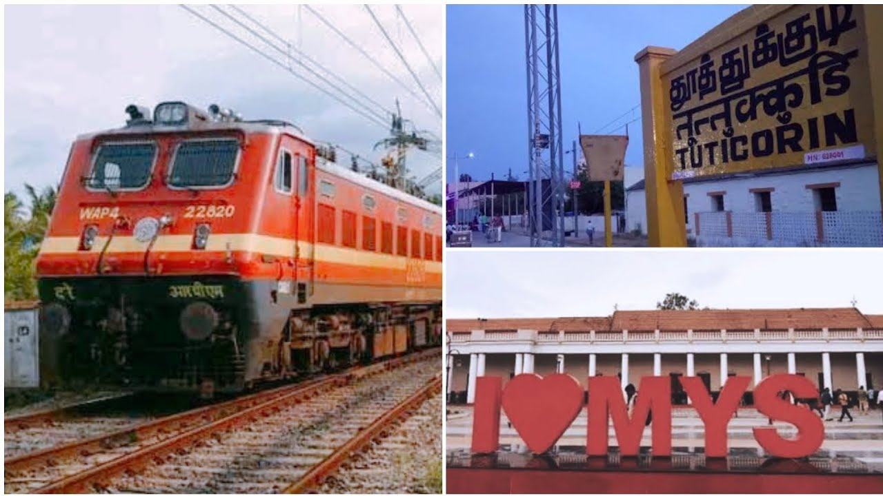 Tuticorin - Salem / Mysore Express-Train Travel Vlog,Train Experience ...