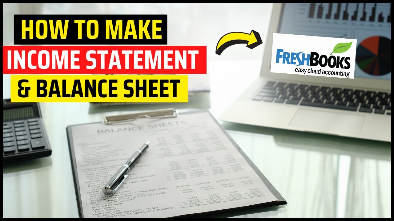 How To Make Income Statement and Balance Sheet of a Company With ...