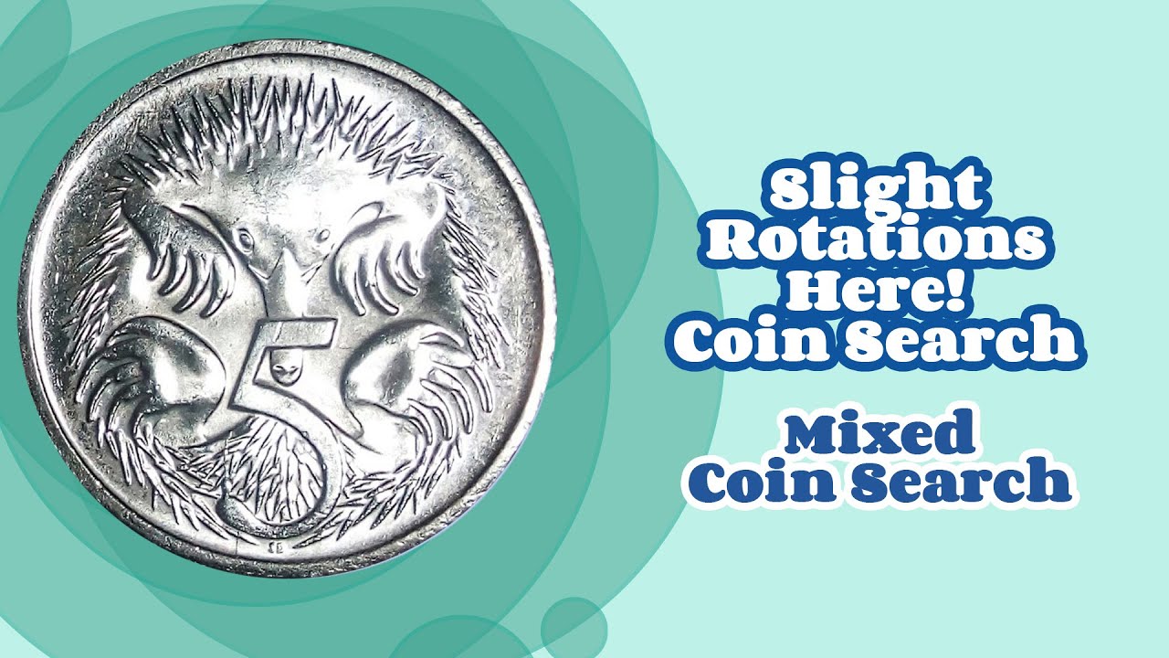 Slight Rotations Here! Coin Search (Mixed Coin Search) - YouTube
