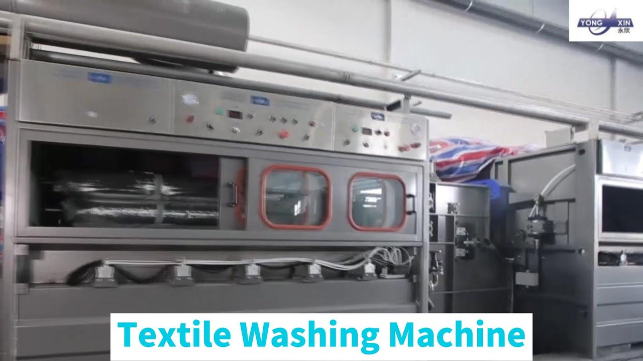 Automatic Rope Textile Washing Machine 200m/Chamber For After Printing ...