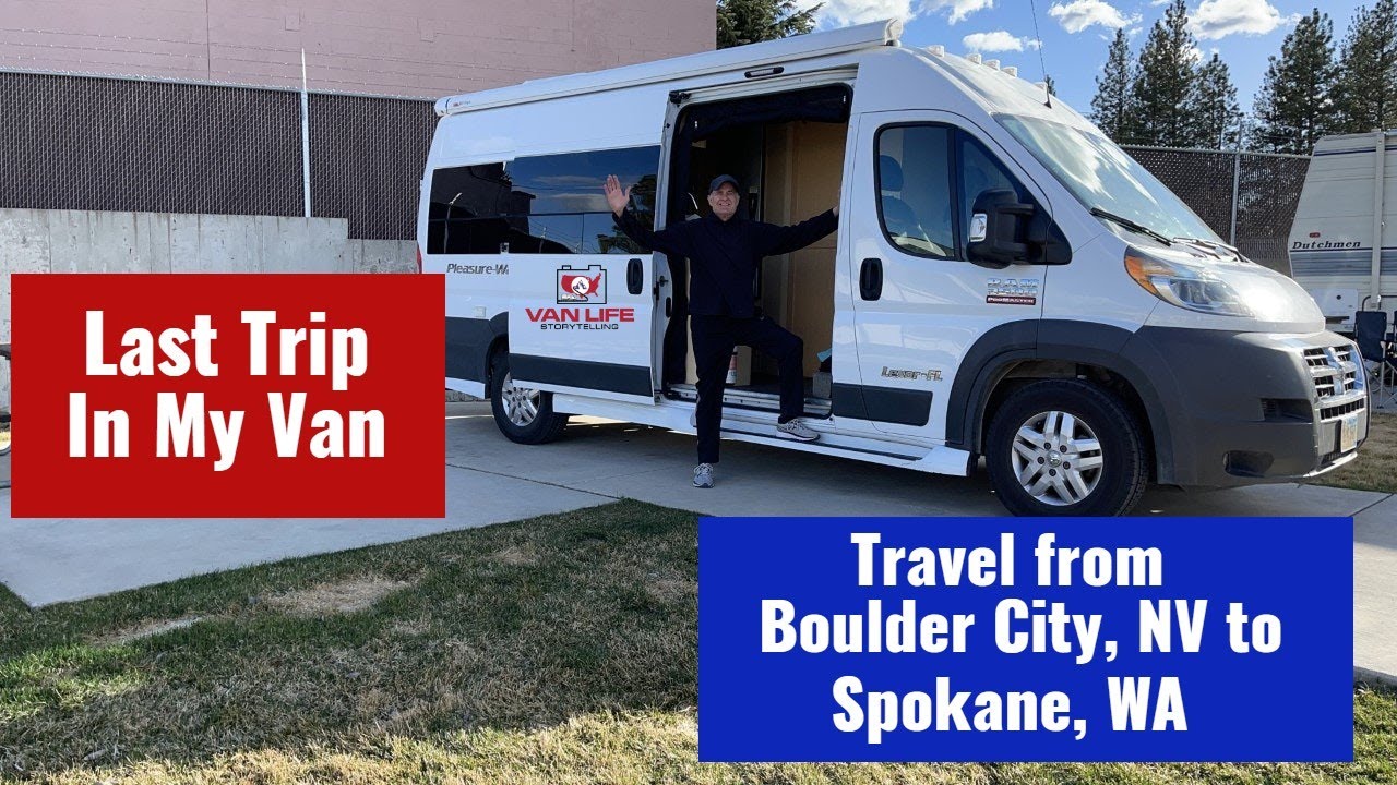 Last Trip in the Van To Spokane WA To Sell My Van - YouTube