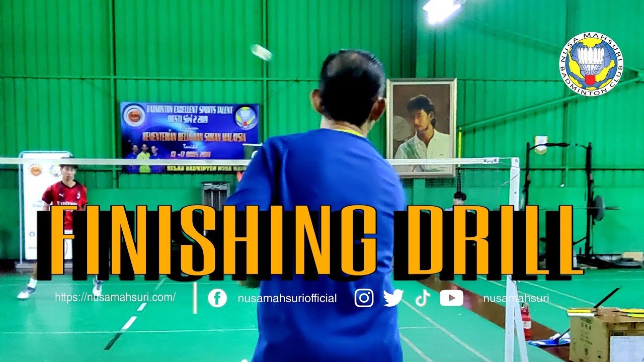06/01/2024: Finishing drill by Misbun Sidek - YouTube