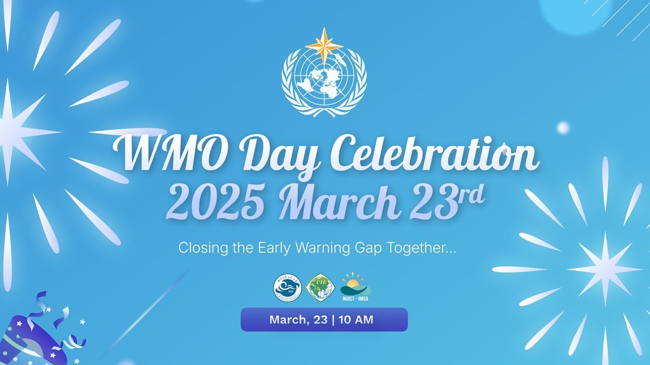 IMSA WMO Day Celebration 2025 - YouTube