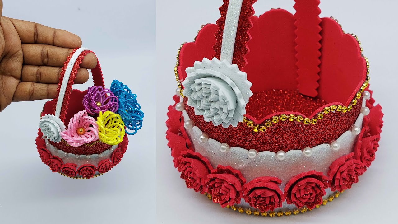How do you make a simple basket? - paper easter basket - paper basaket ...