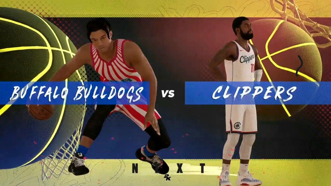 NBA 2K25 MyNBA A.J Lewis Debut Buffalo Bulldogs @ LA Clippers - YouTube