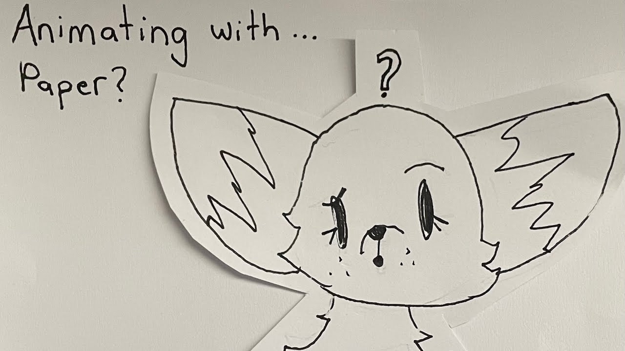 How I Animate Using…Paper! - YouTube