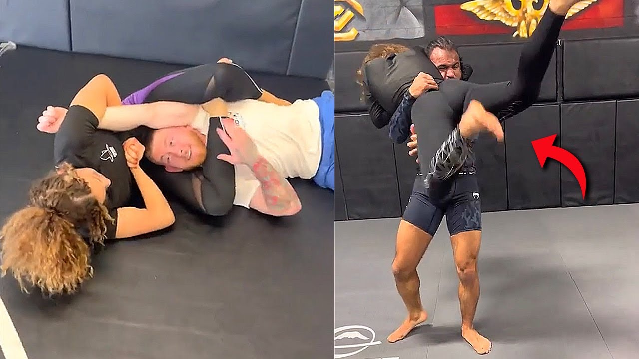 Female Fighter Thinks She Can Dominate Men - YouTube