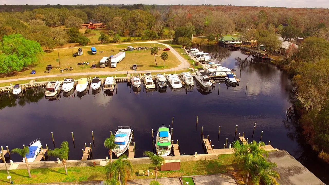 ASTOR BRIDGE MARINA & MOTEL - Drone Video for Website Header - YouTube