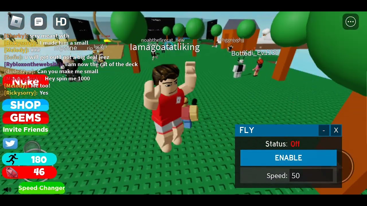 Roblox 1+ speed every second admin cmds - YouTube