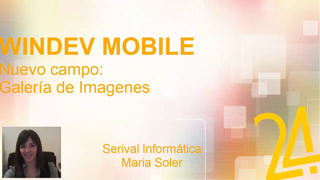 WINDEV MOBILE 24 - Control Galería de imágenes - YouTube
