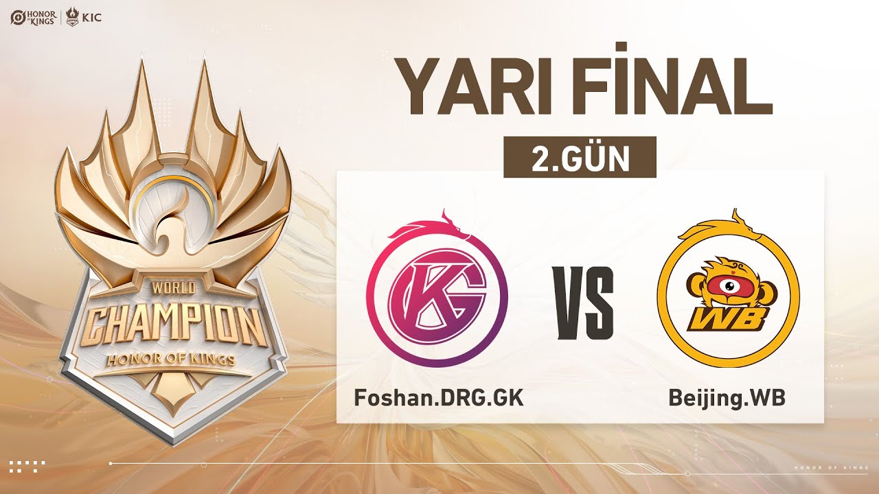 KIC 2022 | Yarı Final | Foshan.DRG.GK v Beijing.WB | BO7 - YouTube