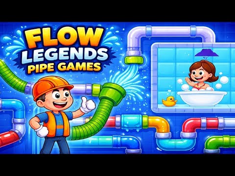 Flow Legends Pipe Games |save the fish game pull the pin - YouTube