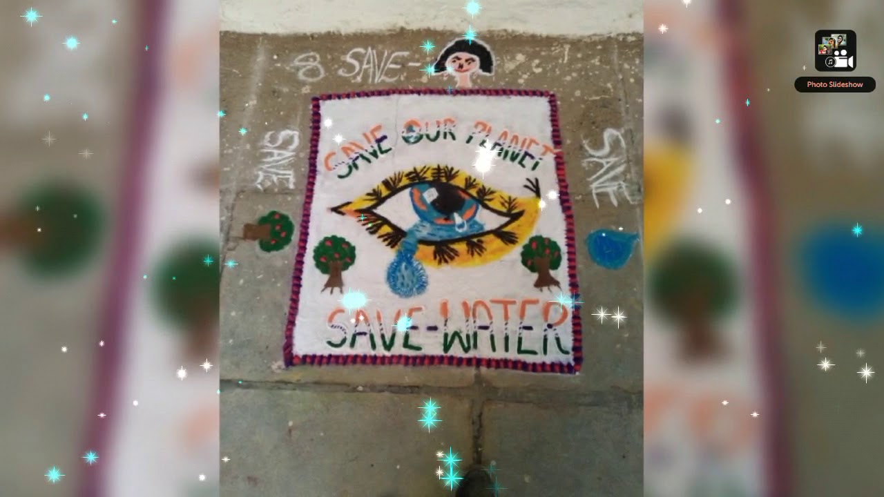 Science day special rangoli - YouTube