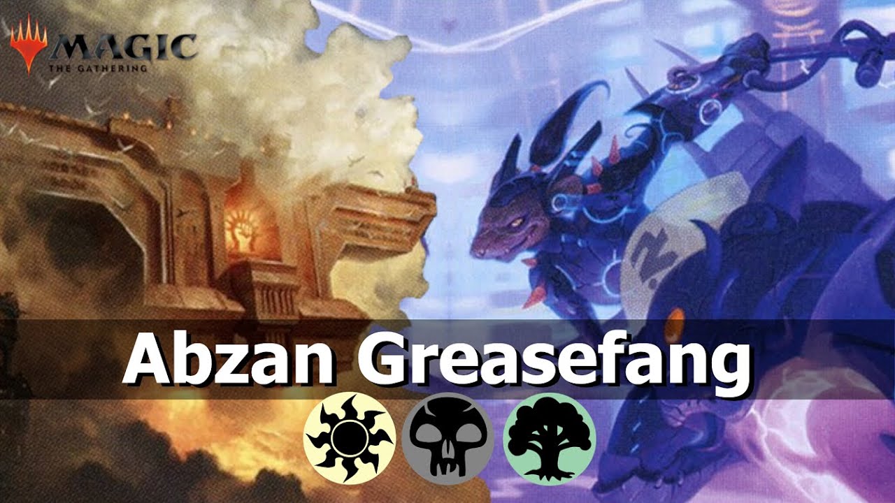 ABZAN GREASEFANG REANIMATOR | MTGA #Historic Deck Tech & Gameplay # ...