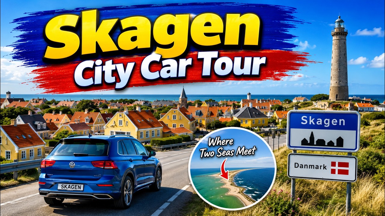Skagen City Car Tour | Exploring Denmark's Northernmost Point – Grenen ...