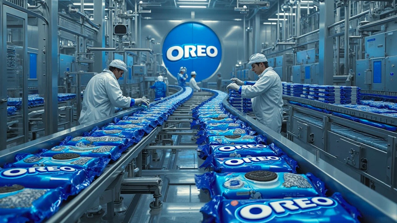 How OREO Cookies ARE MADE 🍪 | The MOST SOLD Cookie in History - YouTube