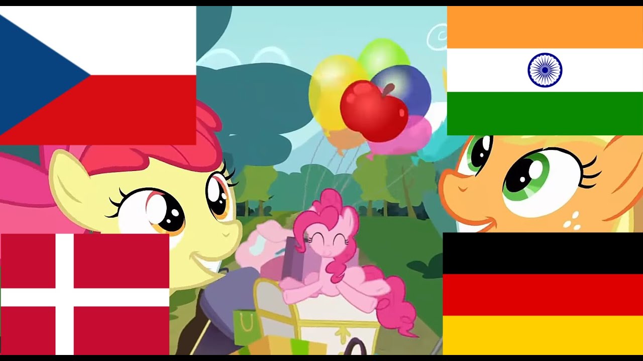My little pony - Apples to the core multilanguage in 21 languages - YouTube