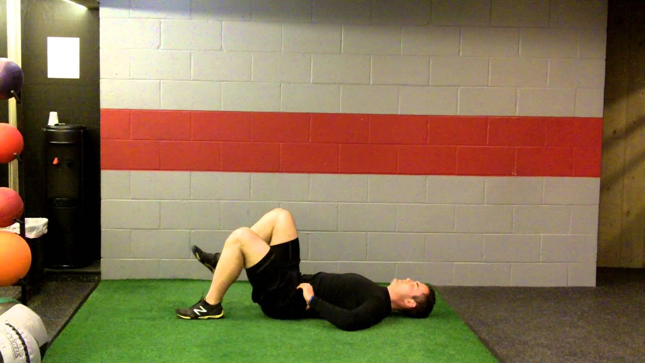 Supine Core Up Up Down Down - YouTube