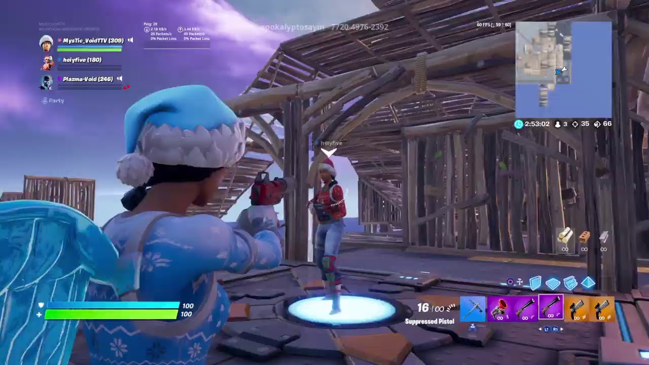 Amelia being crap at Fortnite Last= Good/Amelia=Terrible - YouTube