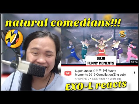 Super Junior Reaction || Super Junior 슈퍼주니어 Funny Moments 2019 Compilation by KPOP FAN 2 - YouTube