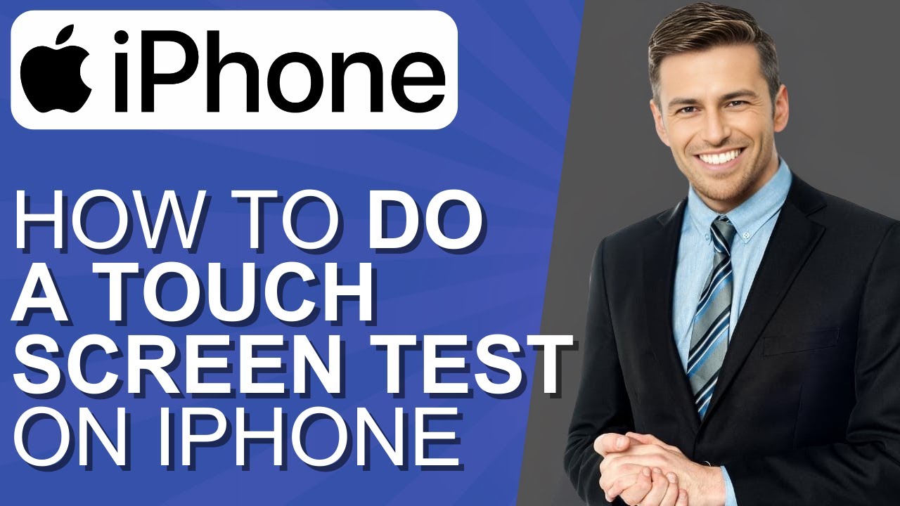 How To Do A Touch Screen Test On iPhone - YouTube
