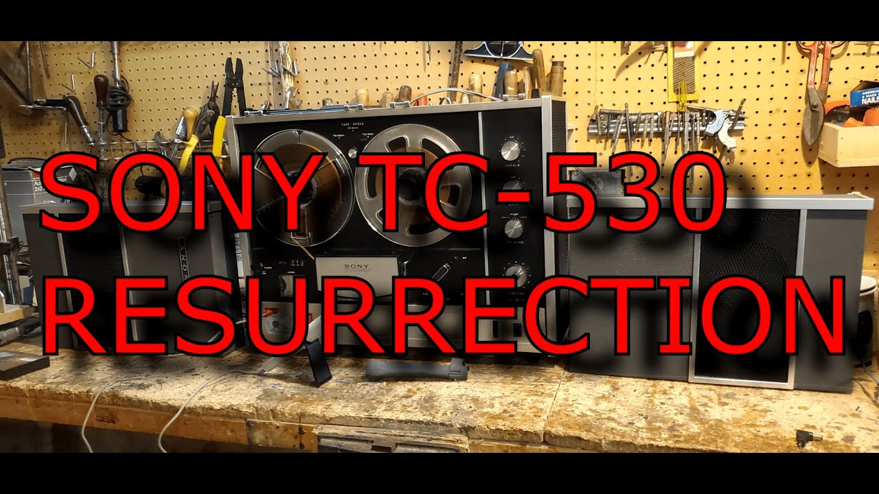 1967 Sony TC-530 reel to reel, can we fix it? - YouTube