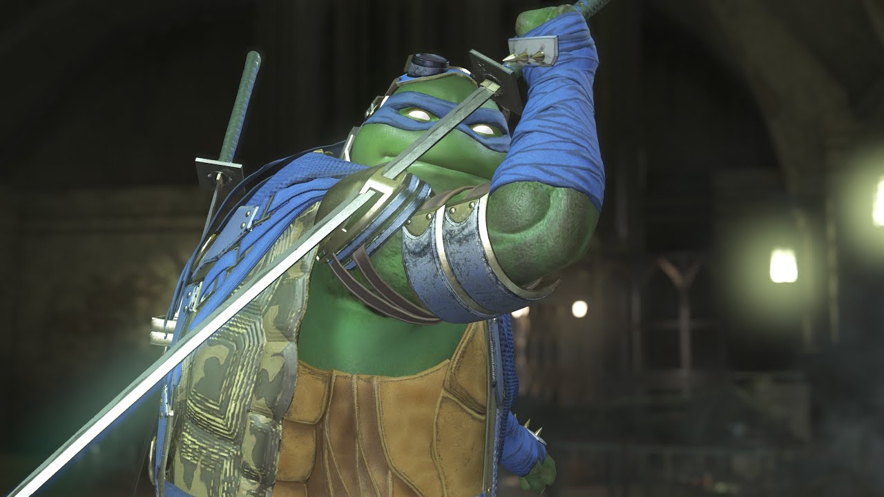 Injustice 2 TMNT Arcade Ending - YouTube