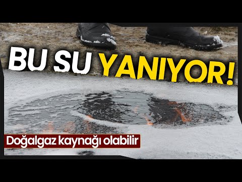Kuyudaki Suyun Yandığını Gören Vatandaşlar Şaşkına Dönüyor