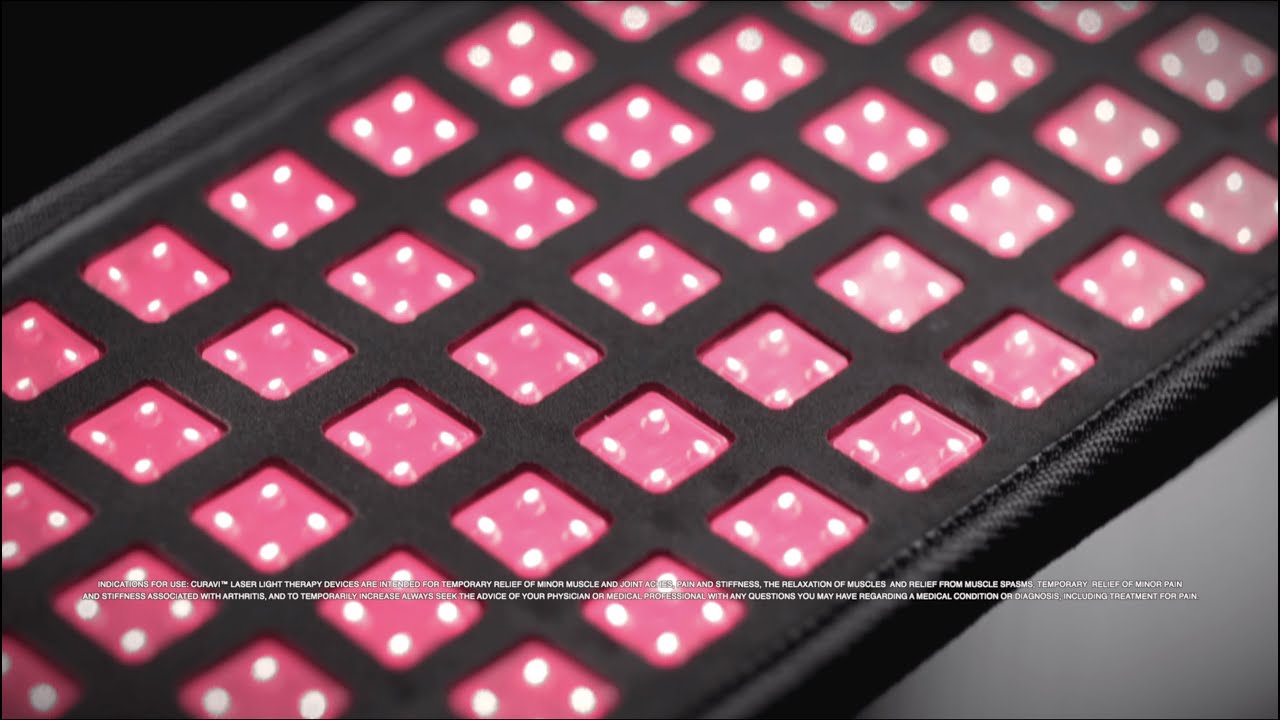 Introducing Curavi Laser Belt for Back Pain Management - YouTube