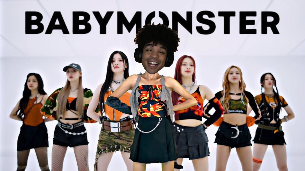 6 BABY MONSTER and 1 OLD MONSTER REACTION - YouTube