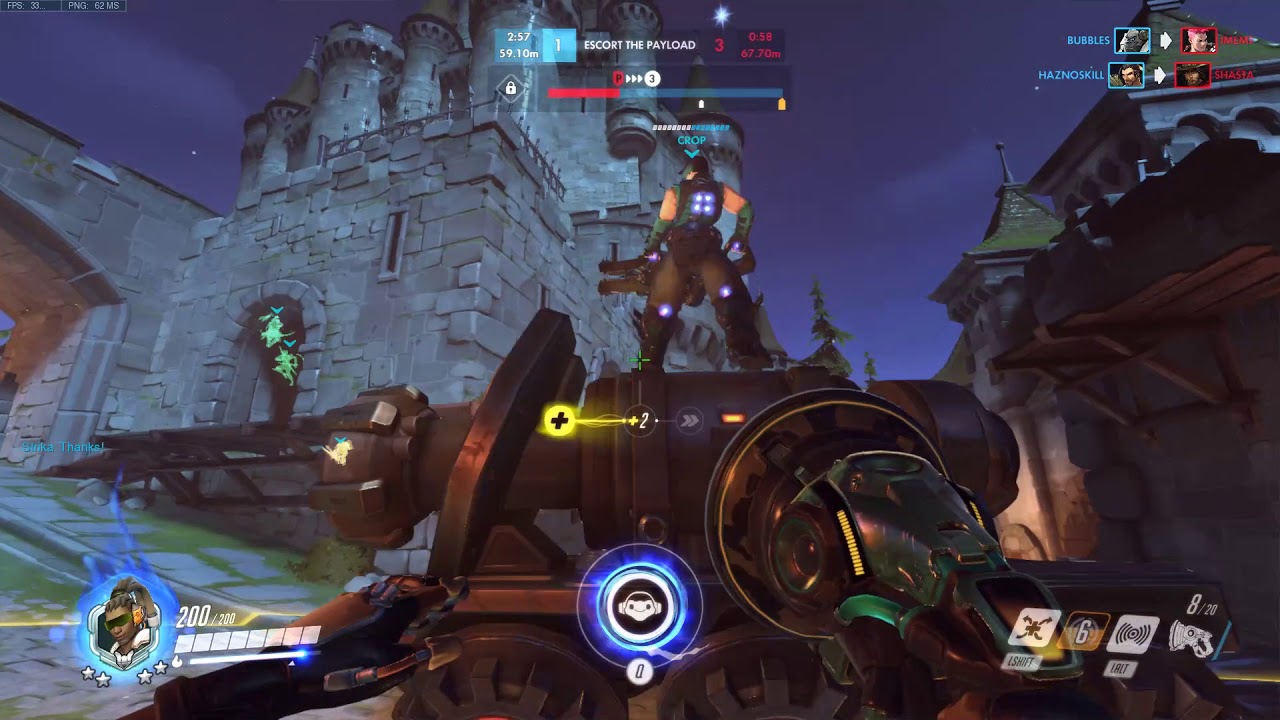 Hiding Behind Zarya Bubble - YouTube