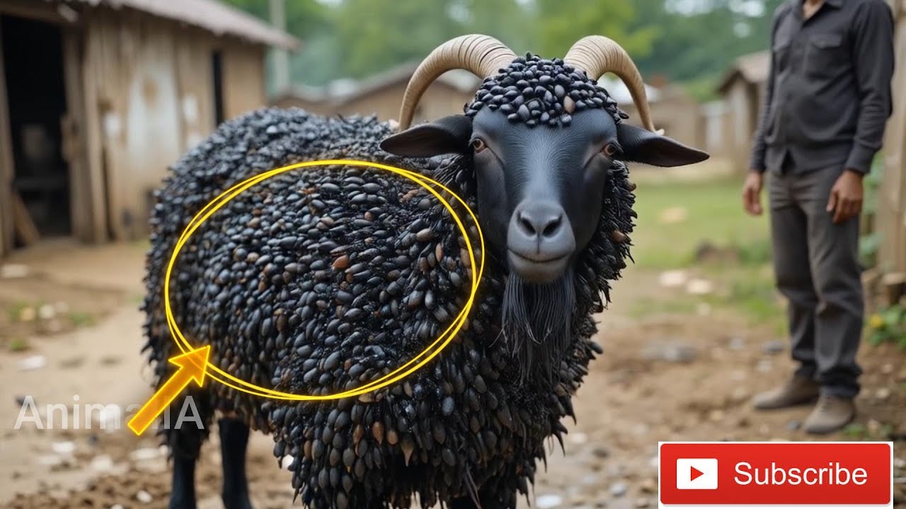 Emotional Rescue of a Resident's Black Goat, which Has Millions of ...