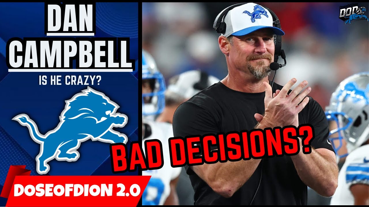 The Dan Campbell Conversation Is RIDICULOUS (Lions Vs Packers) - YouTube