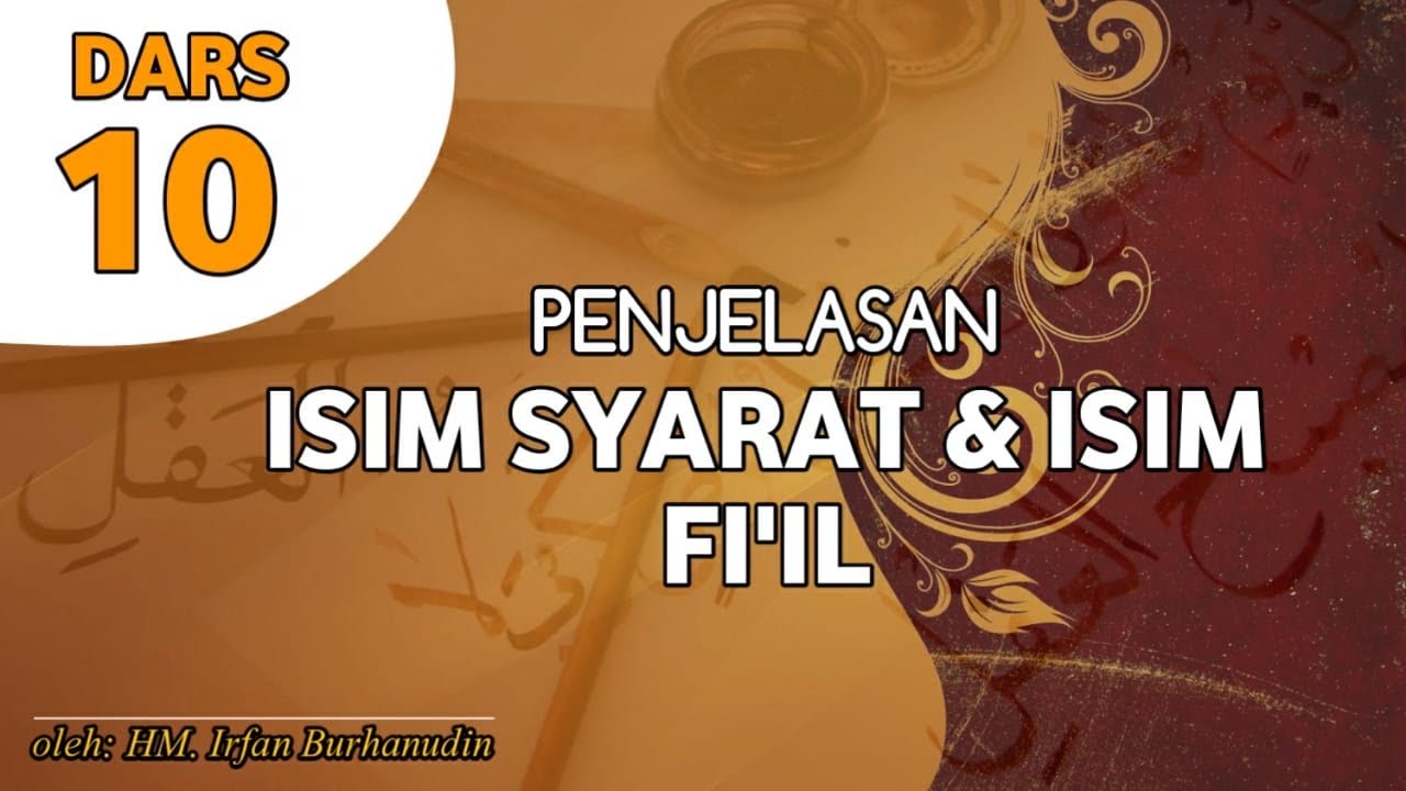 Cara Mudah membaca kitab kuning~Isim Syarat Dan Isim Fi’il - YouTube