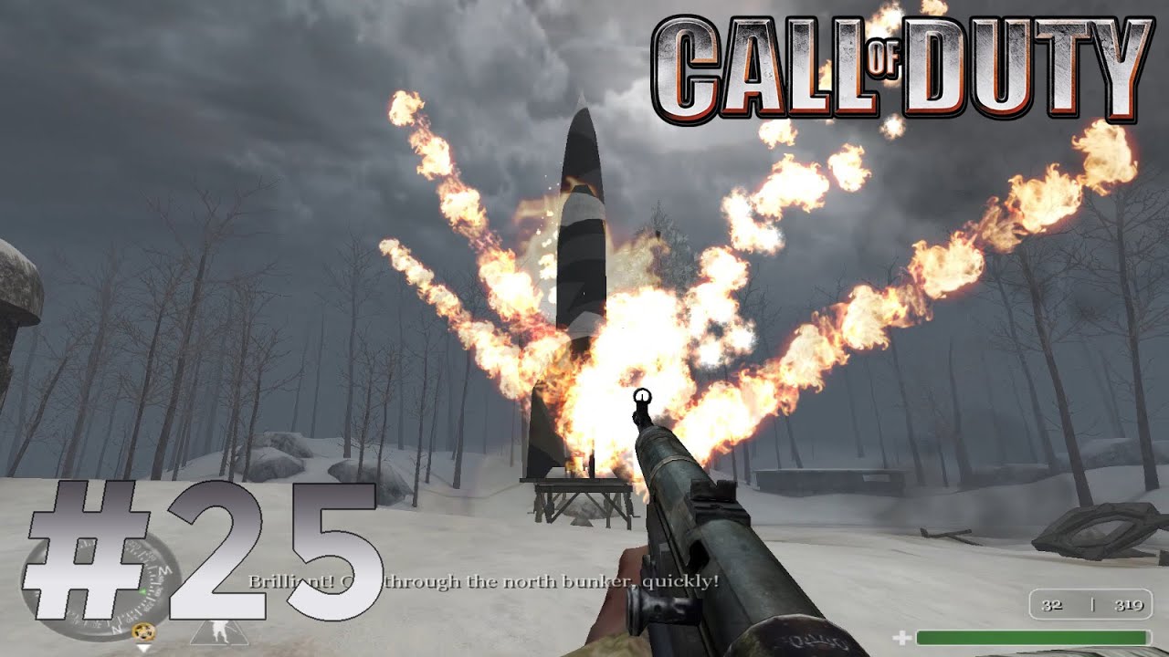 Call of Duty (2003): V-2 Rocket Site #25 - YouTube