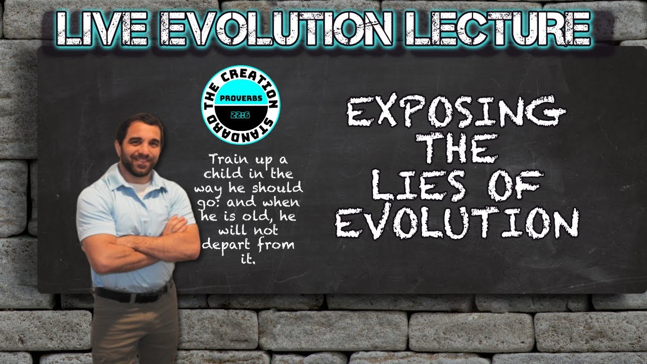 CREATION STANDARD'S FIRST LIVE EVOLUTION LECTURE! - YouTube