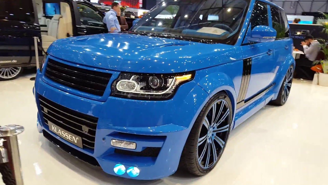Range Rover Klassen edition Geneva Motor show 2016 - YouTube