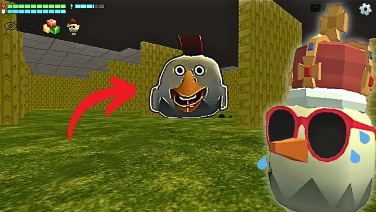 Caught by the 'I See You' Nextbot in the Backrooms! 😱 | Chicken Gun ...