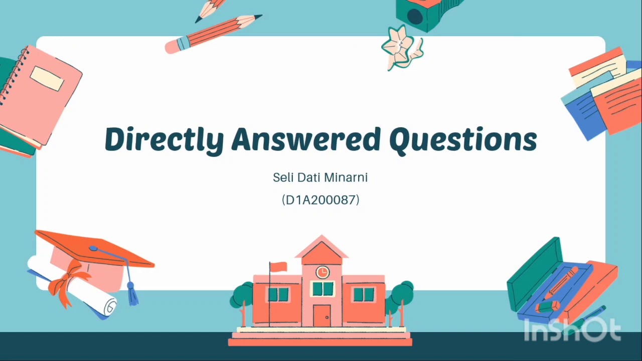 Memahami Reading: Directly Answered Questions - YouTube