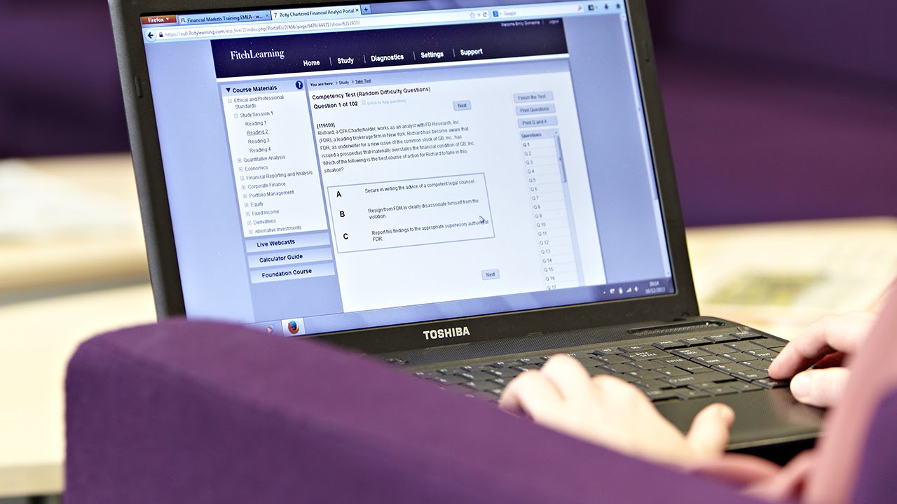 What do you think of the Fitch Learning online portal for the CFA ...