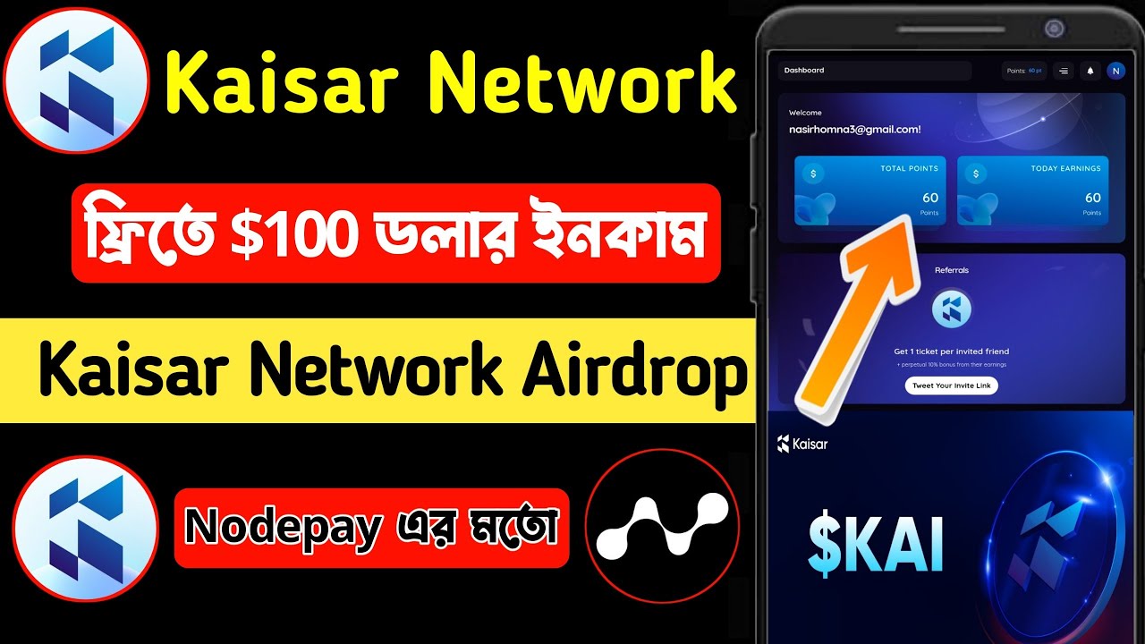 Kaisar Network $100 KAI Airdrop Confirmed | Kaisar Network New Airdrop ...
