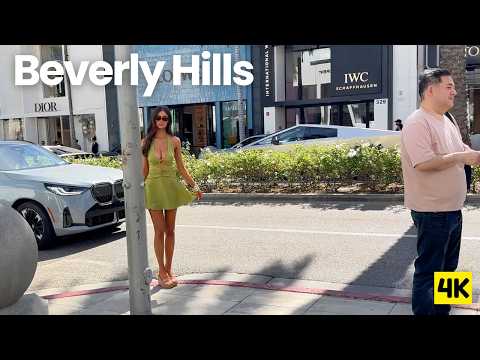 The Most Glamorous Street in Los Angeles 🌴 Rodeo Drive 4K