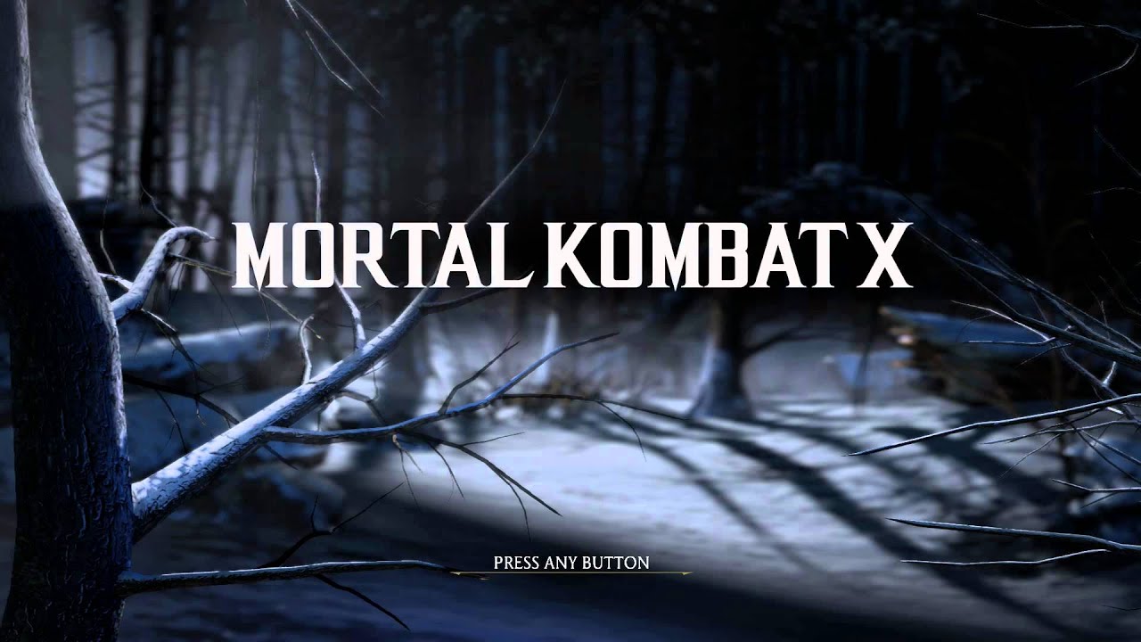 Mortal Kombat X Title Screen (PS4, PS3, X1, X360, PC) - YouTube